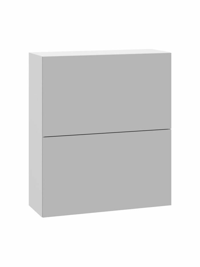 Кухонный модуль навесной, барный шкаф Тандем, высокий, 80х29.6х91.2 см, Белый / Нео