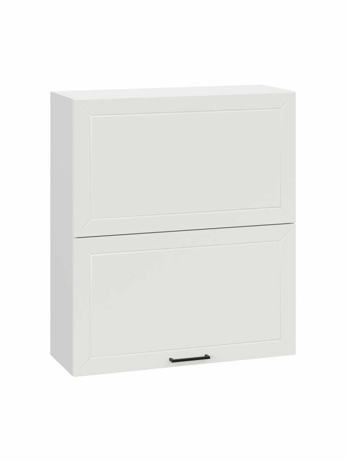 Кухонный модуль навесной, барный шкаф Сектор, высокий, 80х29.6х91.2 см, Белый / Бланж