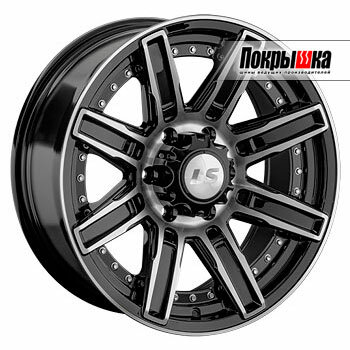 Диски литые LS Wheels LS-1353 9.0х18/6х139.7 D106.1 ET20.0, BKF