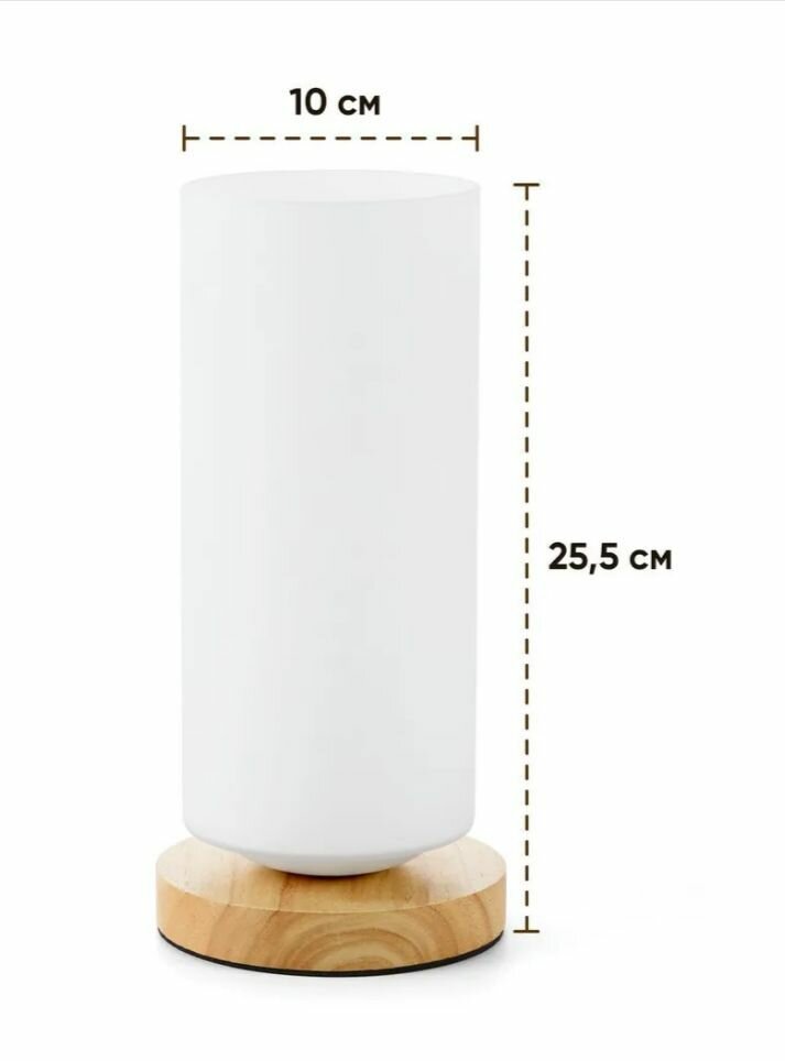 Светильник настольный, декоративный / Прикроватная лампа / Ваза для сухоцветов