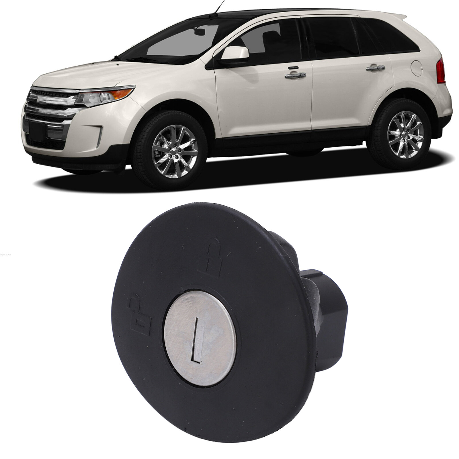 Запирающаяся пробка газового топливного бака 8U5A 9C268 B, крышка с 2 ключами, замена для Ford Edge Escape Expedition Explorer