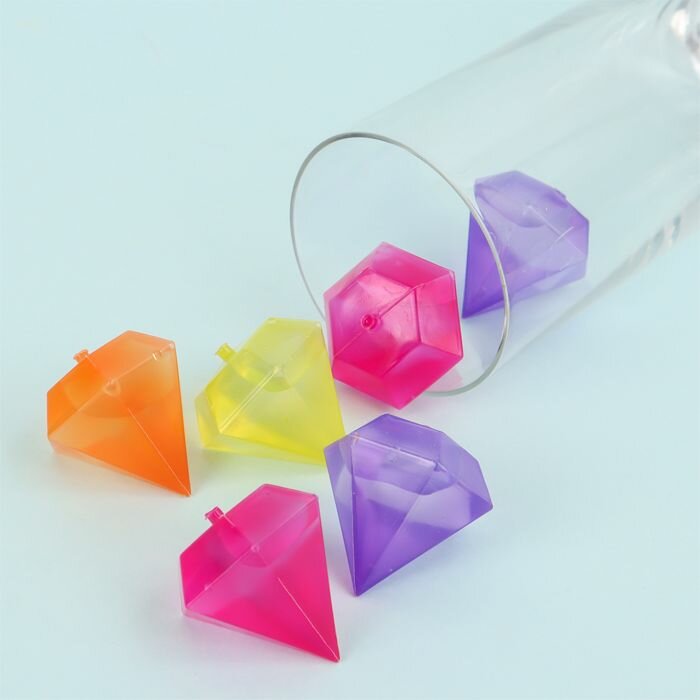 Кубики для охлаждения напитков 20 штук в наборе "Кристалл" многоразовые