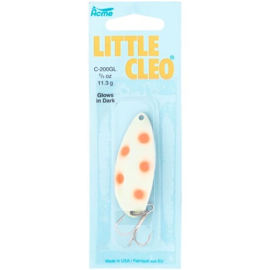Блесна Acme LITTLE CLEO 2/5 OZ (GLOW), C200-GLFD