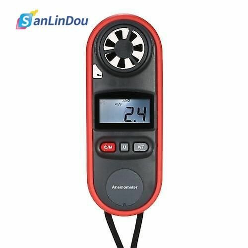 Мини-цифровой анемометр Весы Пуфу IP67 Термометр Ручной анемометр