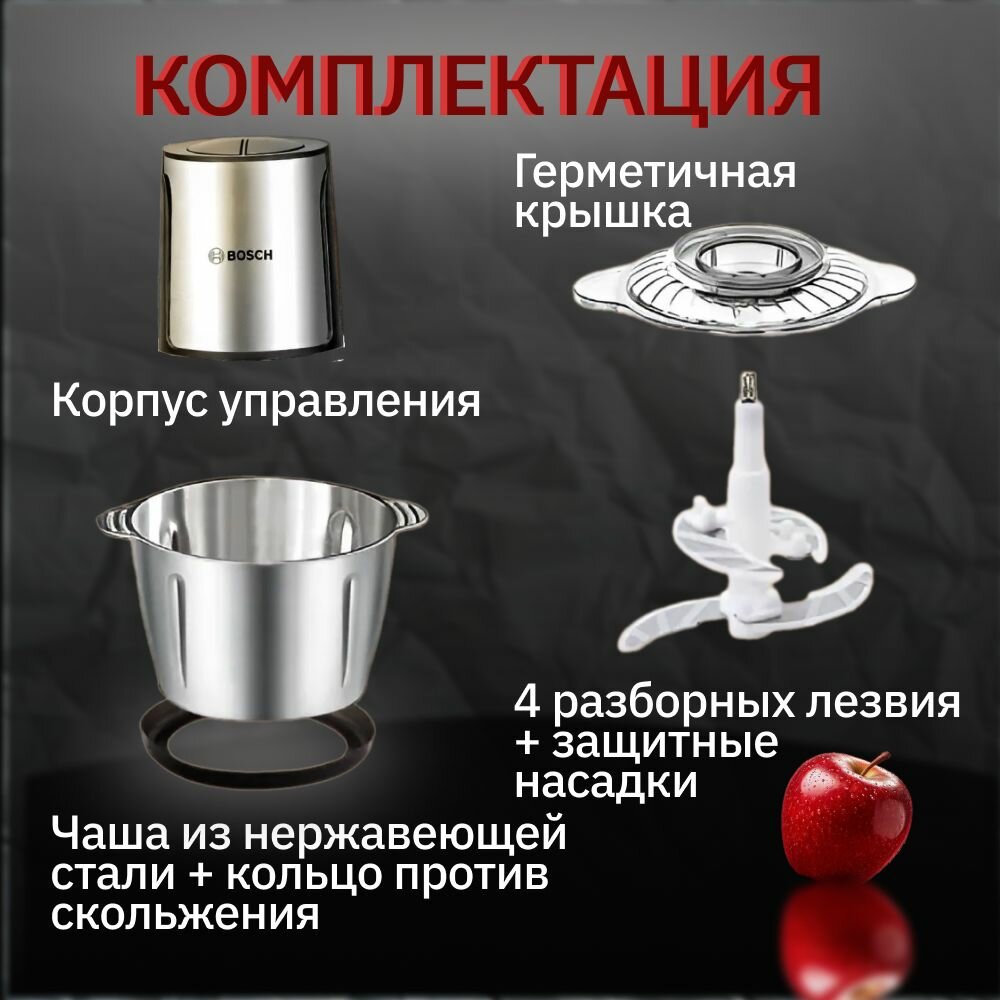 Измельчитель кухонный электрический с чашей чоппер=v=