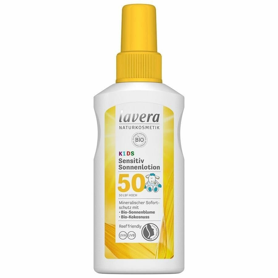 Lavera детский солнцезащитный лосьон для чувствительной кожи spf 50
