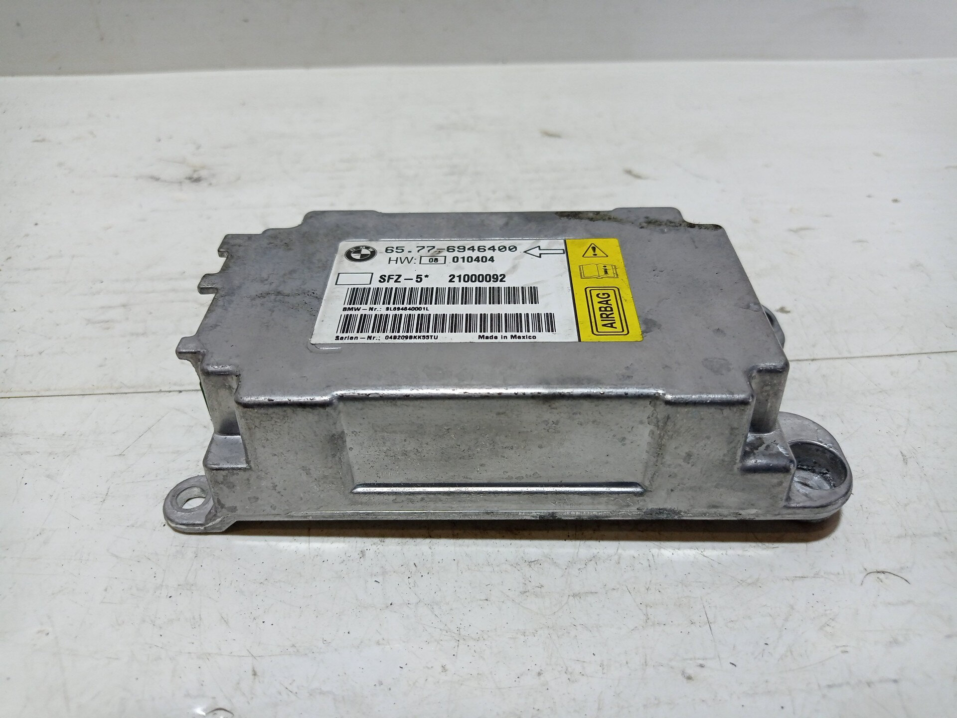 Блок управления подушками безопасности BMW 5 E60/E61 2006 04B209BKK55TU