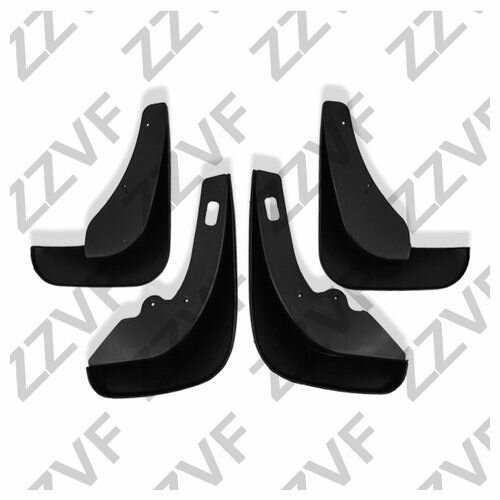 Брызговики хетчбэк (комплект - 4 шт.) ford focus ii 08-11 ZZVF ZVXYFCS4015
