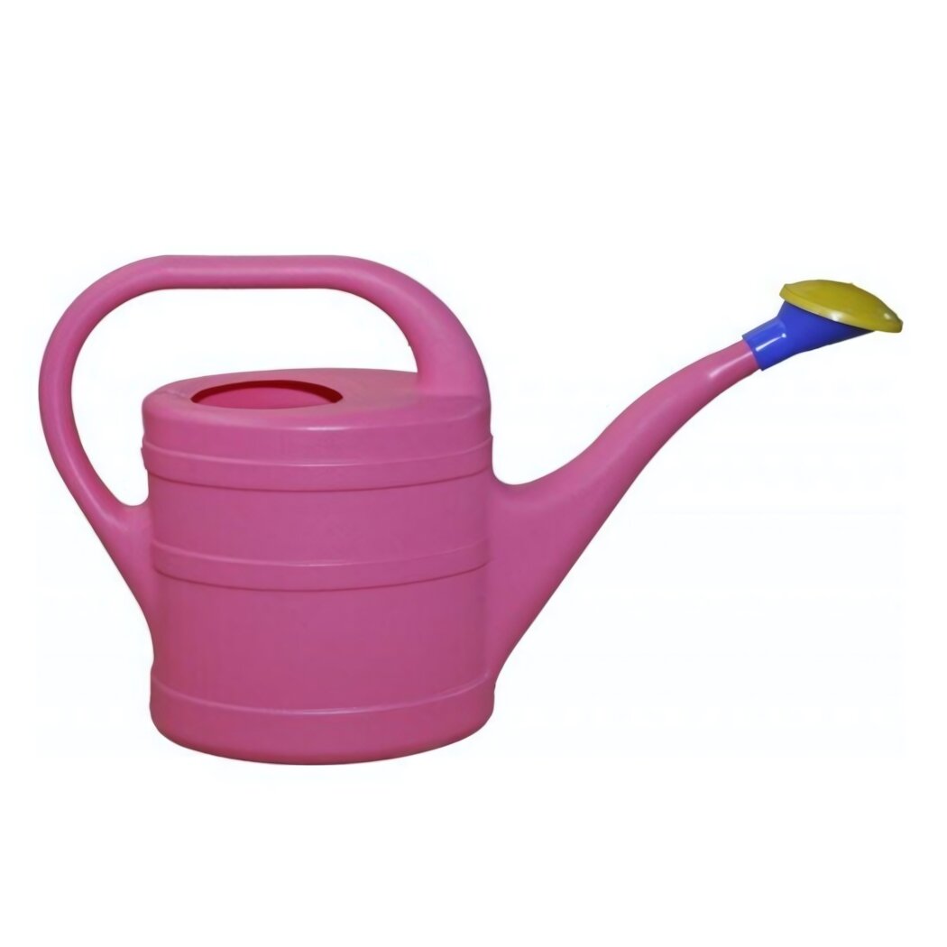 Лейка садовая "Классик" 5 л, удобная ручка, морозостойкий пластик, цвет в ассортименте