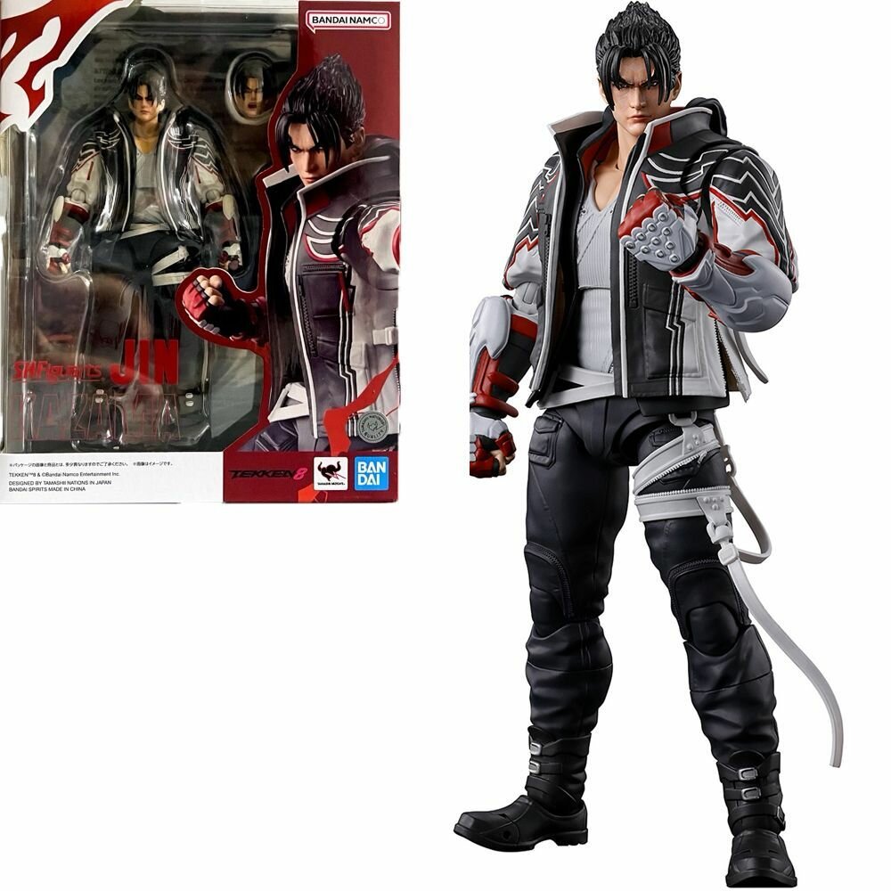 Экшн Фигурка Bandai S.H.FIGUARTS Tekken 8, Джин Казама, SHF