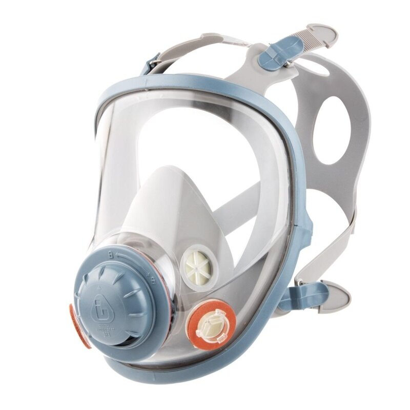 Маска полнолицевая JETA SAFETY 6950, с покрытием линзы ChemShield, размер L
