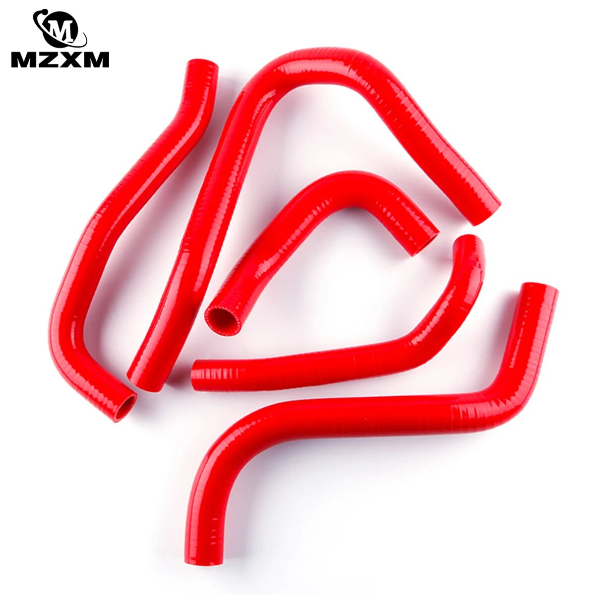 Для Honda CBR1100XX Blackbird 1998-2007 комплект силиконовых шлангов охлаждающей жидкости радиатора Красный, Red