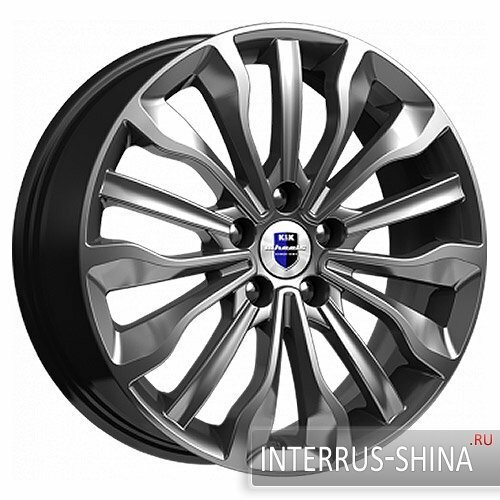 Колесный диск K&K Атакама 6.5x17 5x114.3 ET49 D67.1 Дарк платинум