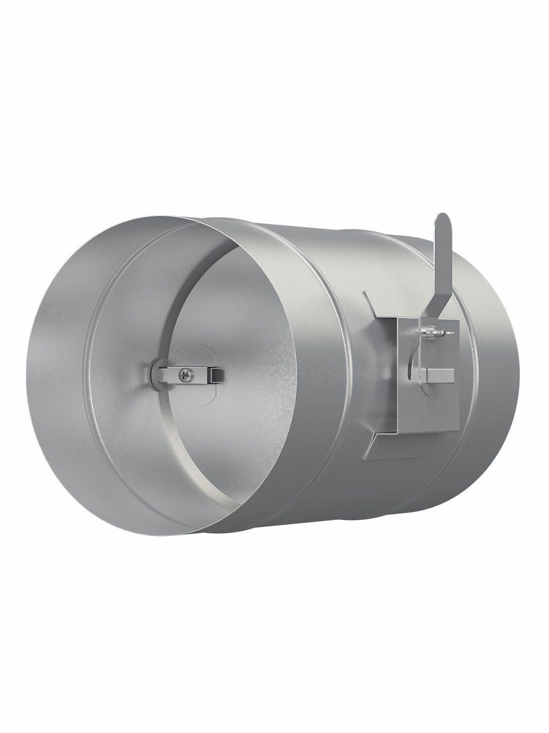 Дроссель-клапан TTV D160 оцинкованная сталь ERA PRO серебристый