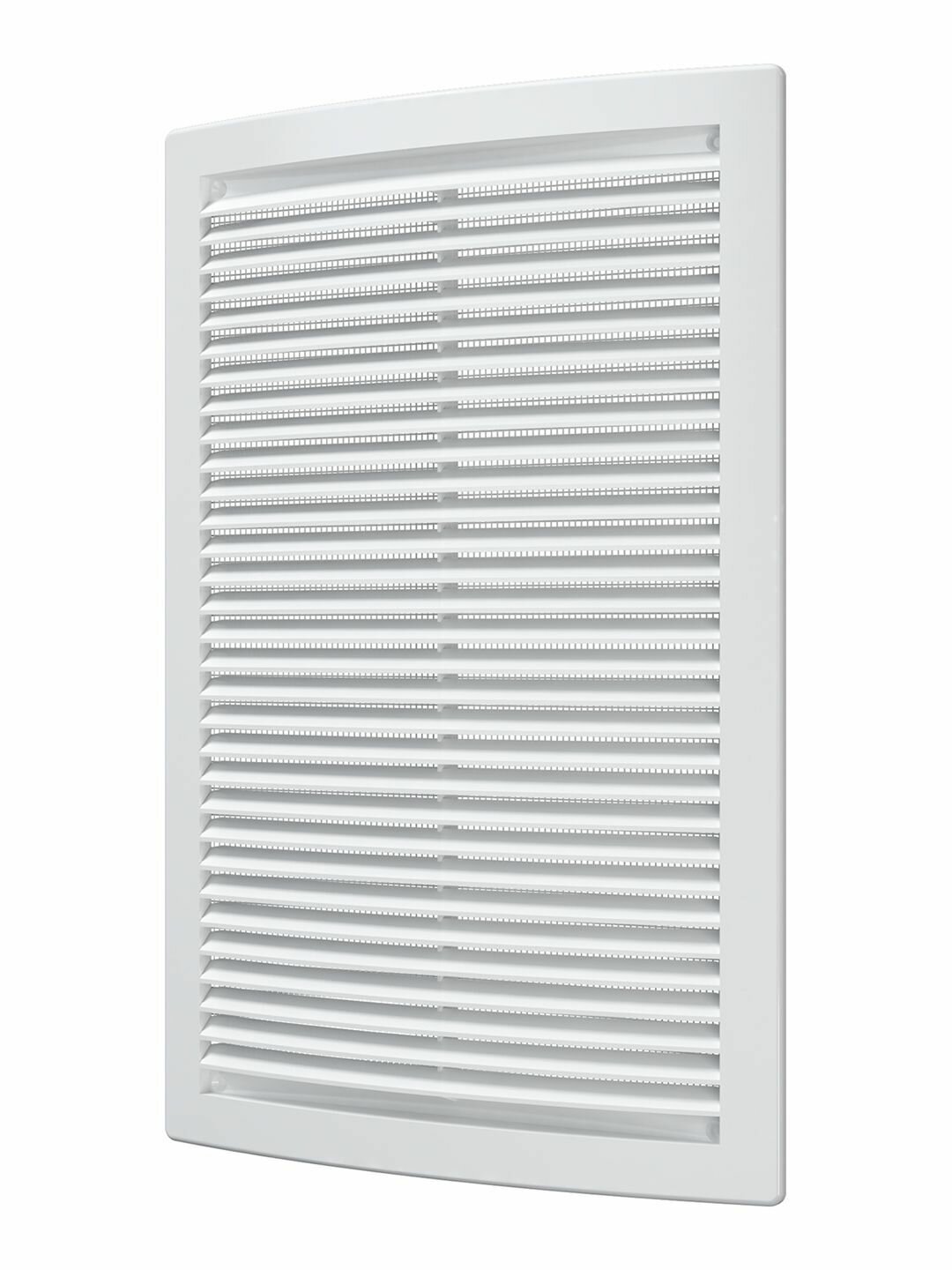 Решетка вентиляционная РЦ сетка 200мм х 300мм пластик ERA белый