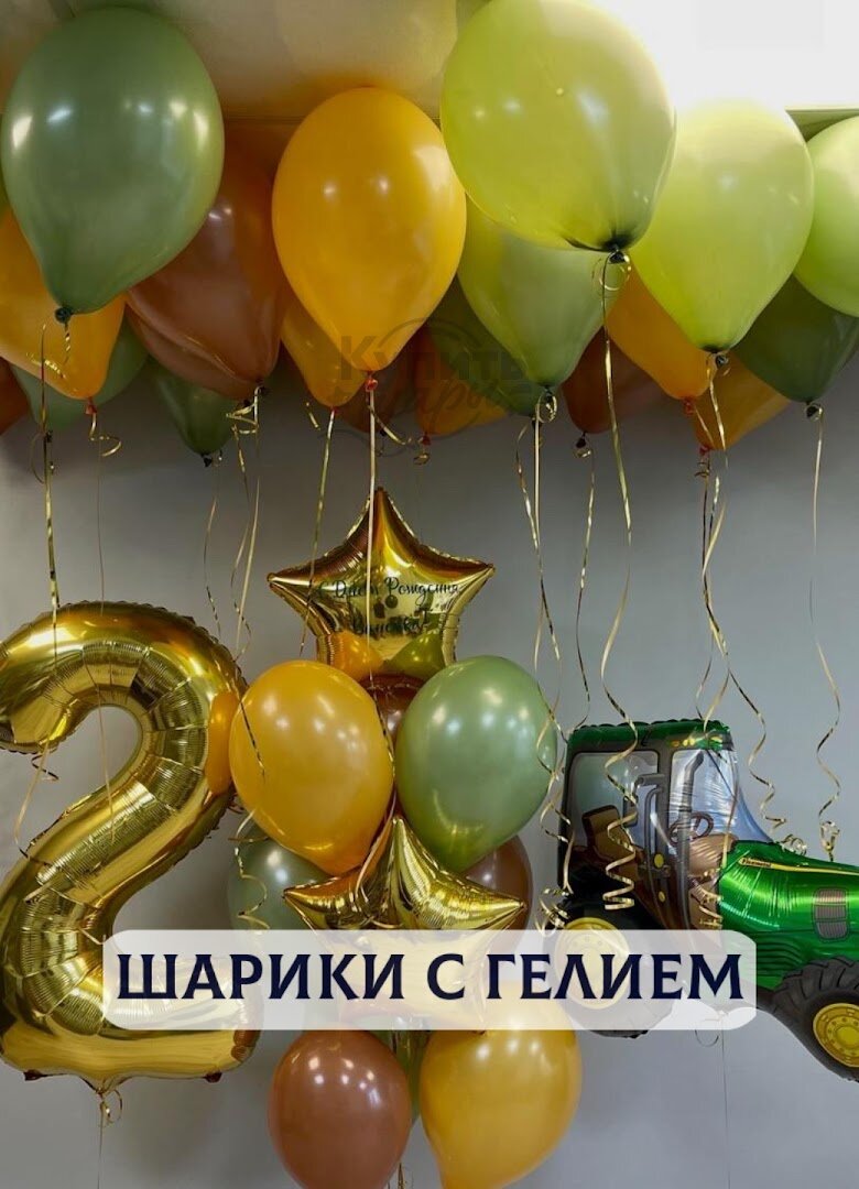 Воздушные шары с гелием, шарики воздушные "Для мальчиков" №1564