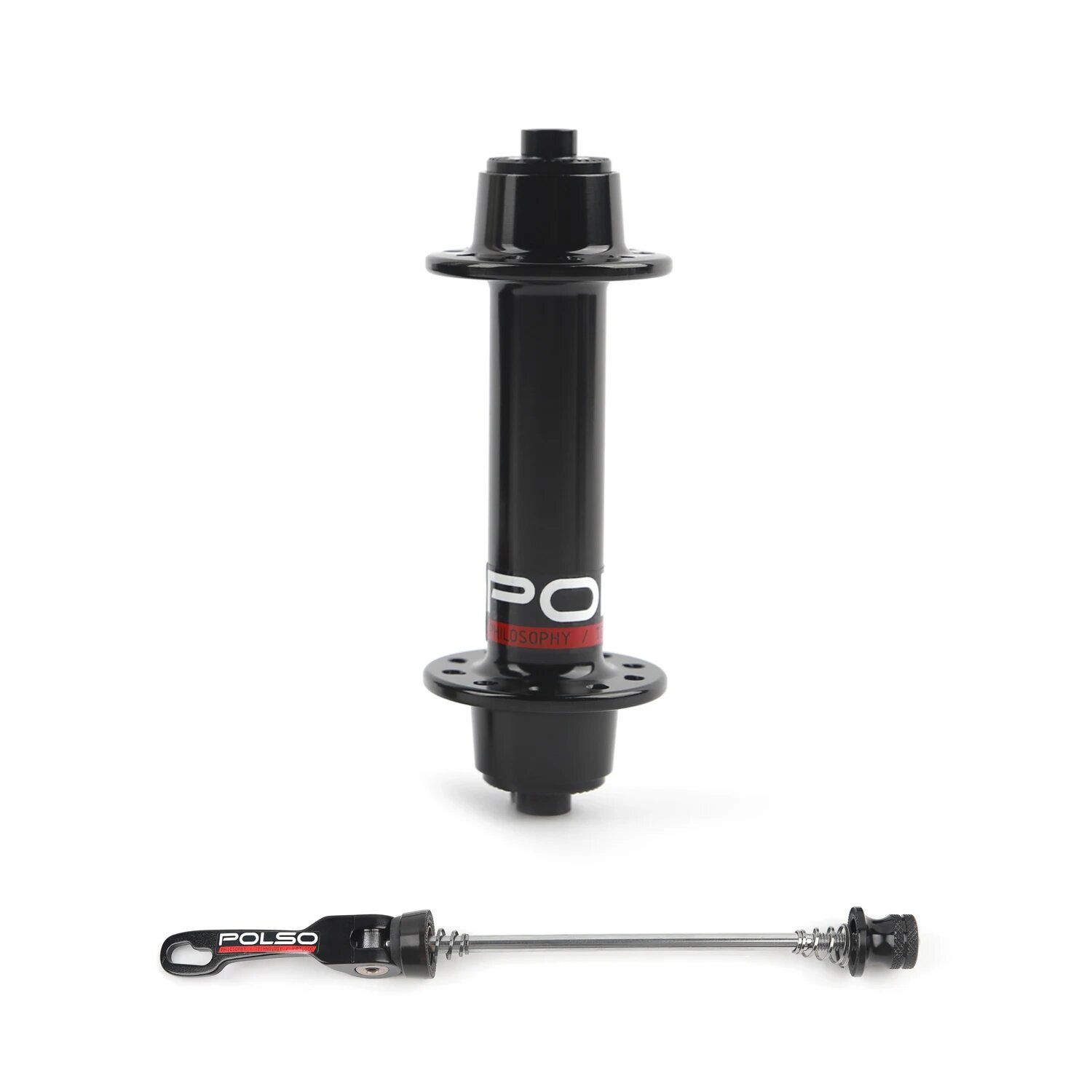 POLSO Втулки для шоссейного велосипеда передняя и задняя 20/24 отверстия Front 20H hub