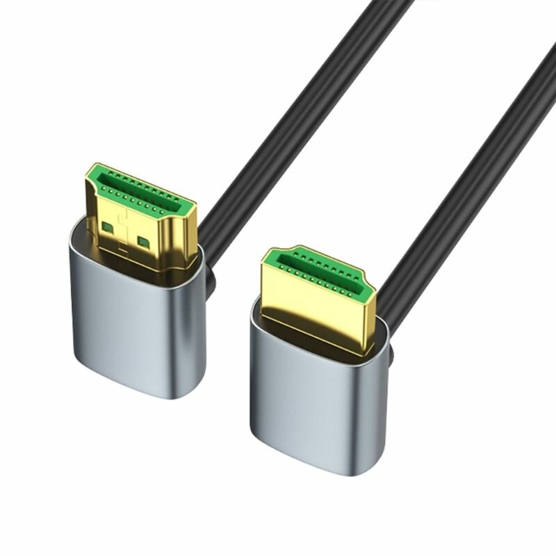 (1 шт.) HDMI кабель 8K, 50 см, верхний-нижний угол
