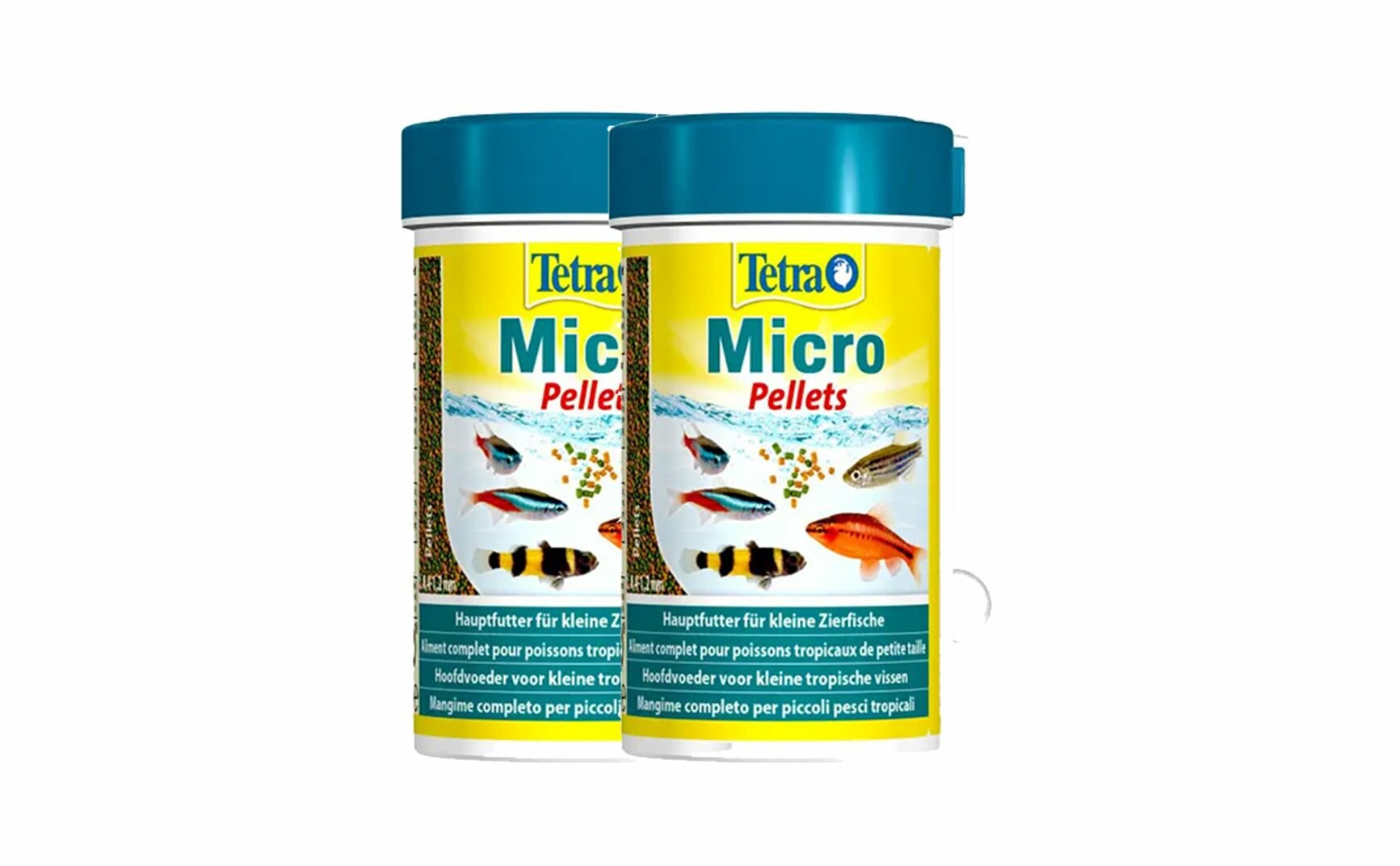 Tetra Micro Pellets корм для мелких видов рыб 100 мл х 2 шт.
