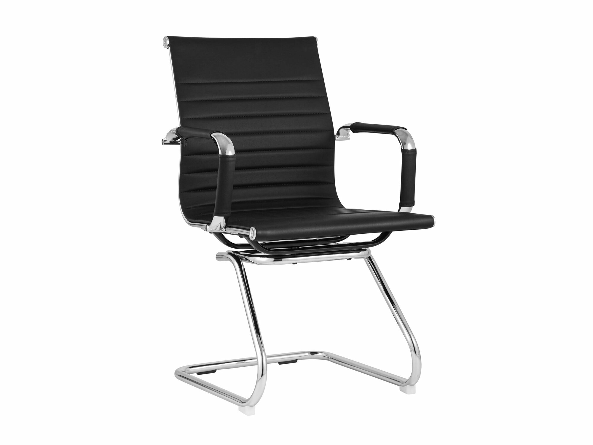 Кресло для посетителей или офисный Stool Group TopChairs Visit Черный Серый, Металл