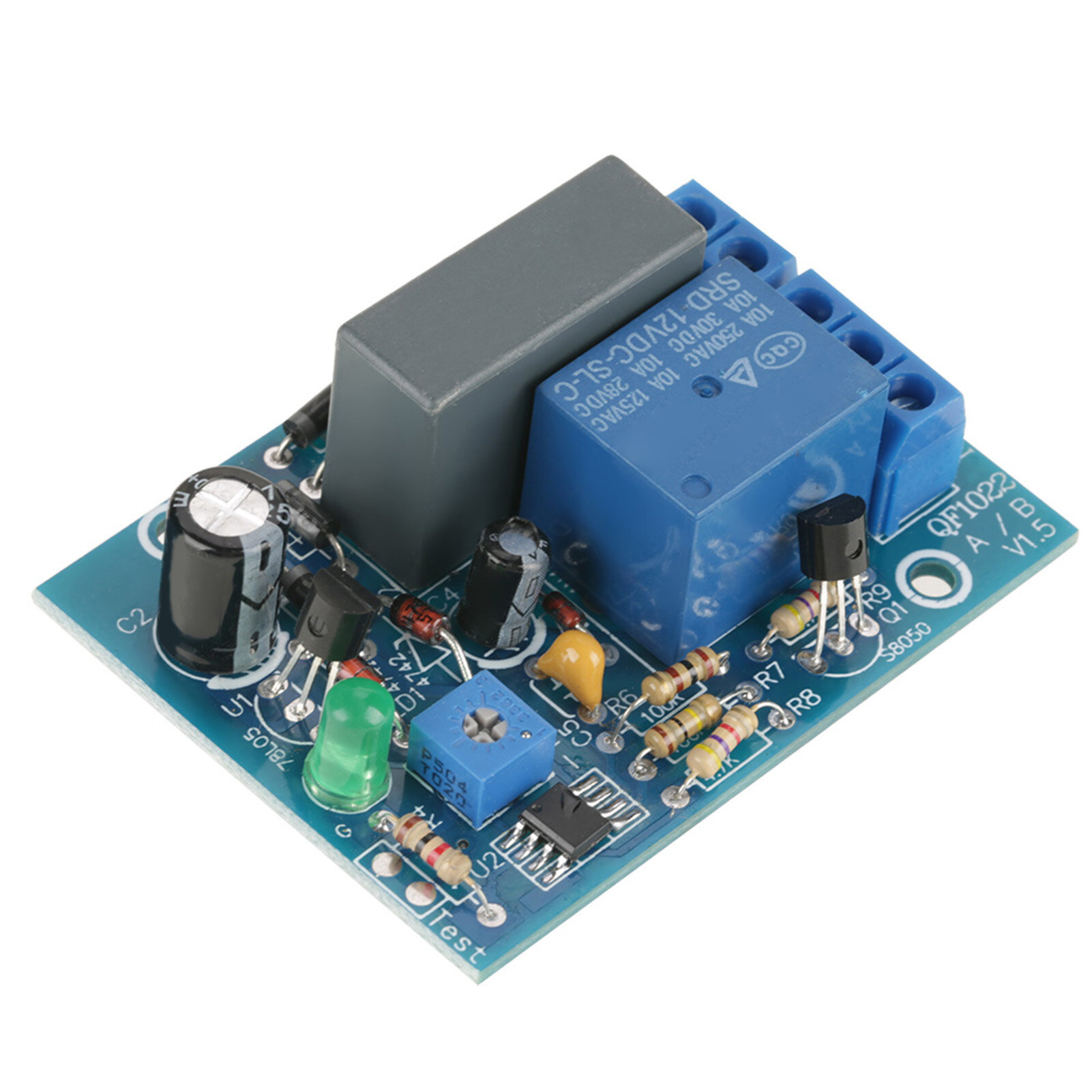 Регулируемый таймер, 220 В переменного тока, задержка выключения, модуль реле времени, нагрузка (0–10 часов)