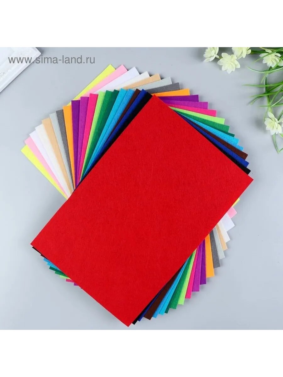Творческий набор жесткого фетра для рукоделия