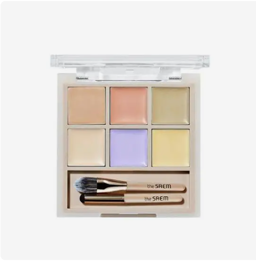 Консилер Sung bo Cleamy для лица Cover Perfection Concealer Palette 01 Cover&Correct, палетка,12мл