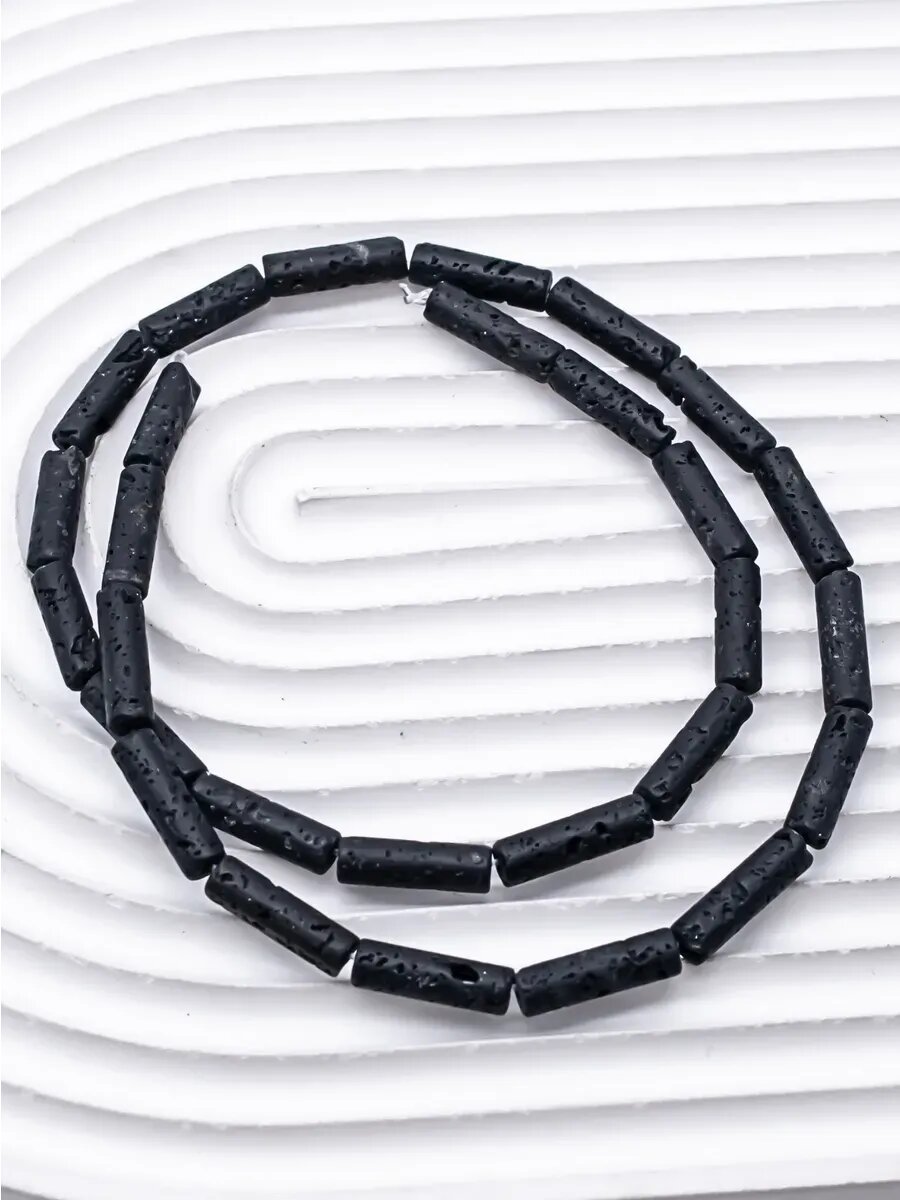 1415 Уникальные магические камни вулканической лавы 13x4 мм