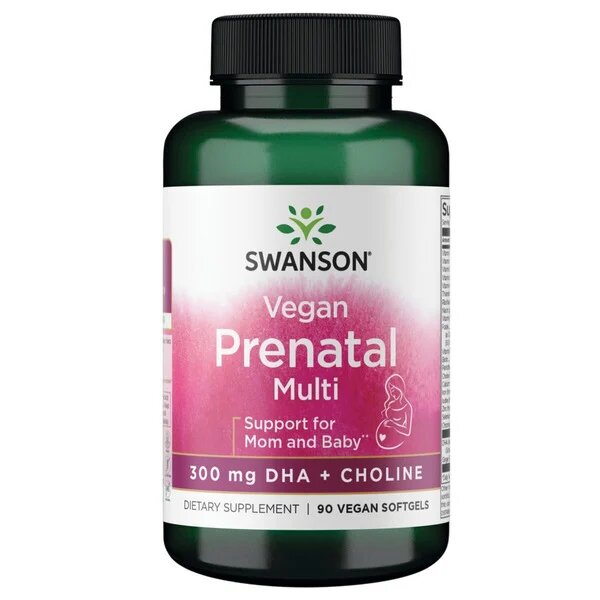 Мультивитамины Swanson Prenatal, для беременных, 90 вегетарианских капсул
