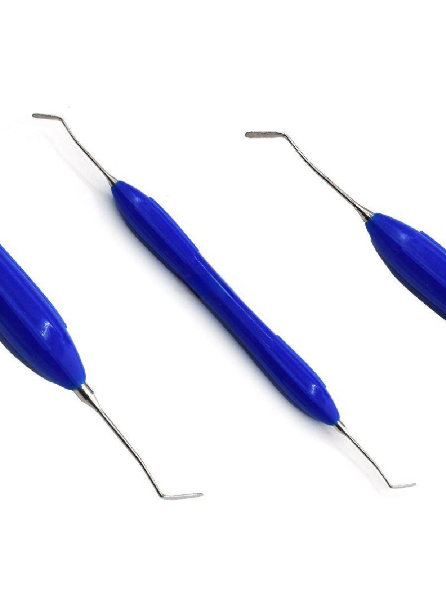 Моделировочная гладилка для эстетической реставрации зубов CT-2, синяя.