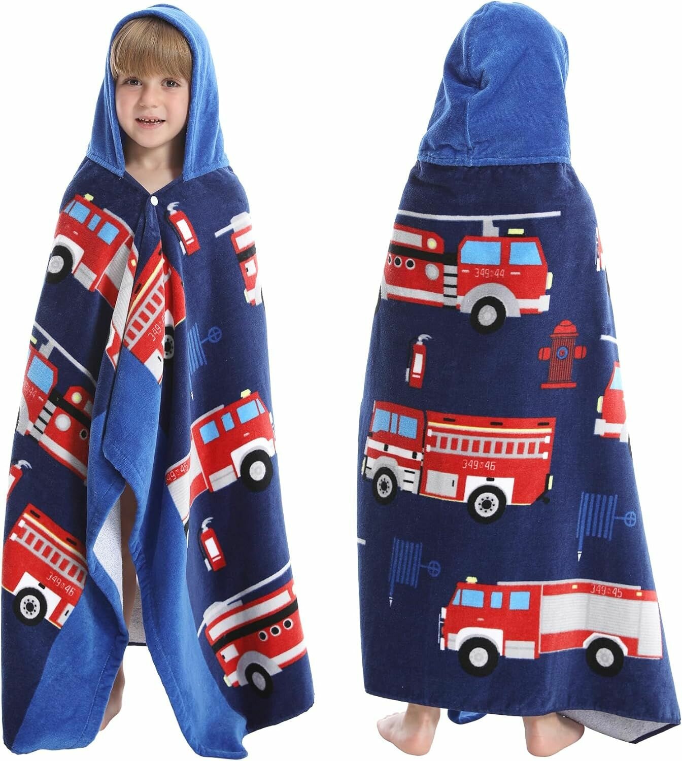 BESTCENT Пляжные полотенца, Хлопок, 76x127 см, темно-синий