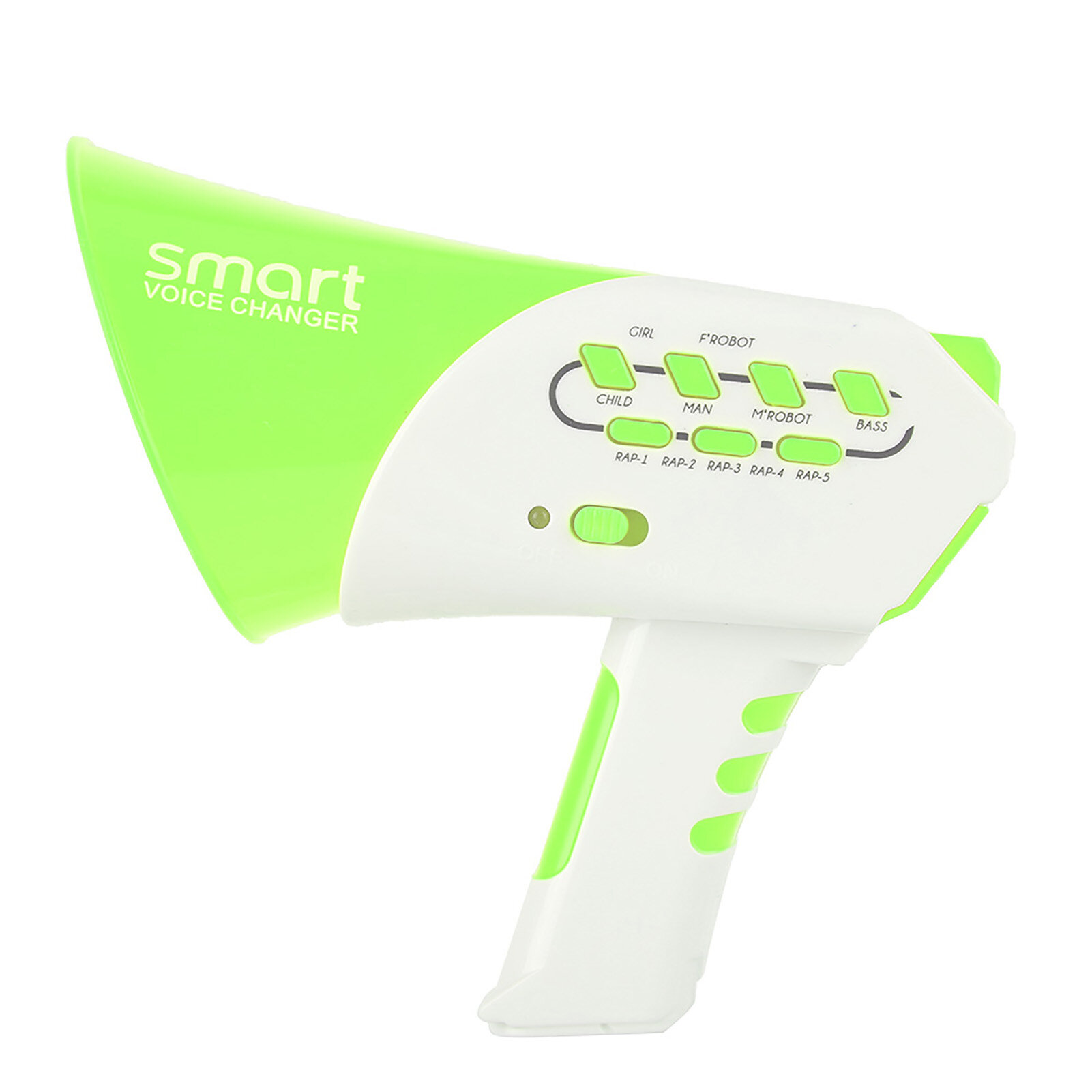 Детский громкоговоритель с функцией изменения голоса, усилитель, игрушка-динамик, забавная развивающая игрушка (зеленый)