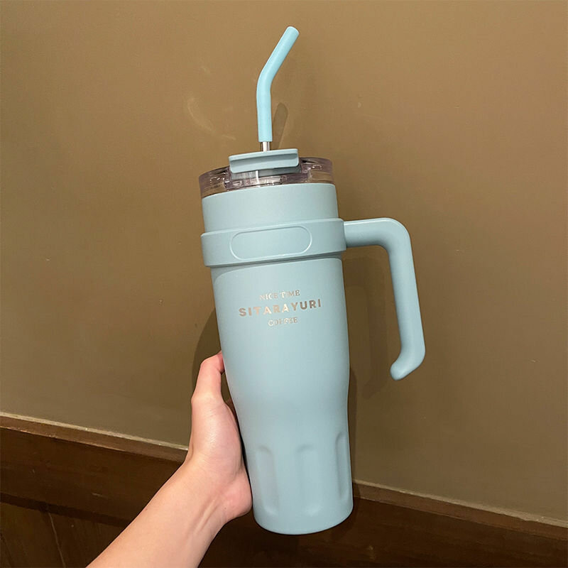 2024 новый термос для воды, большая емкость, нержавеющая сталь 304, для мужчин и женщин, автомобильные переносные чашки, высокая стоимость