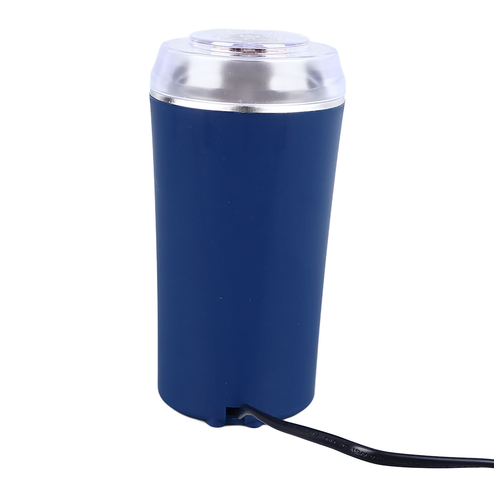 Маленькая портативная электрическая мельница 200 Вт, электрическая мельница для кофейных зерен, трав и специй с 6-лезвийным ножом, синяя британская вилка, 220 В