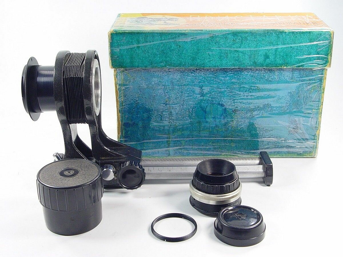 Супермакро. Макро приставка с креплением М42 и Canon EF. Объектив Индустар в комплекте. Производство СССР