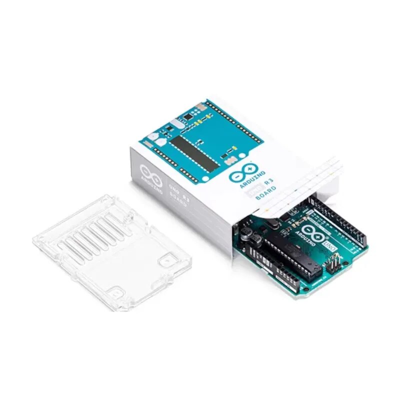 Плата разработки Arduino UNO R3, оригинальный микроконтроллер Arduino, комплект материнской платы для изучения языка C