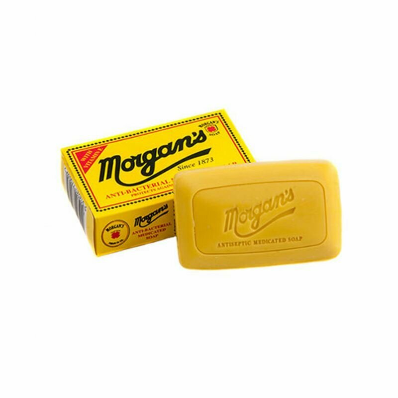 Morgans Pomade Antibacterial Medicated Soap Антибактериальное мыло 80 г
