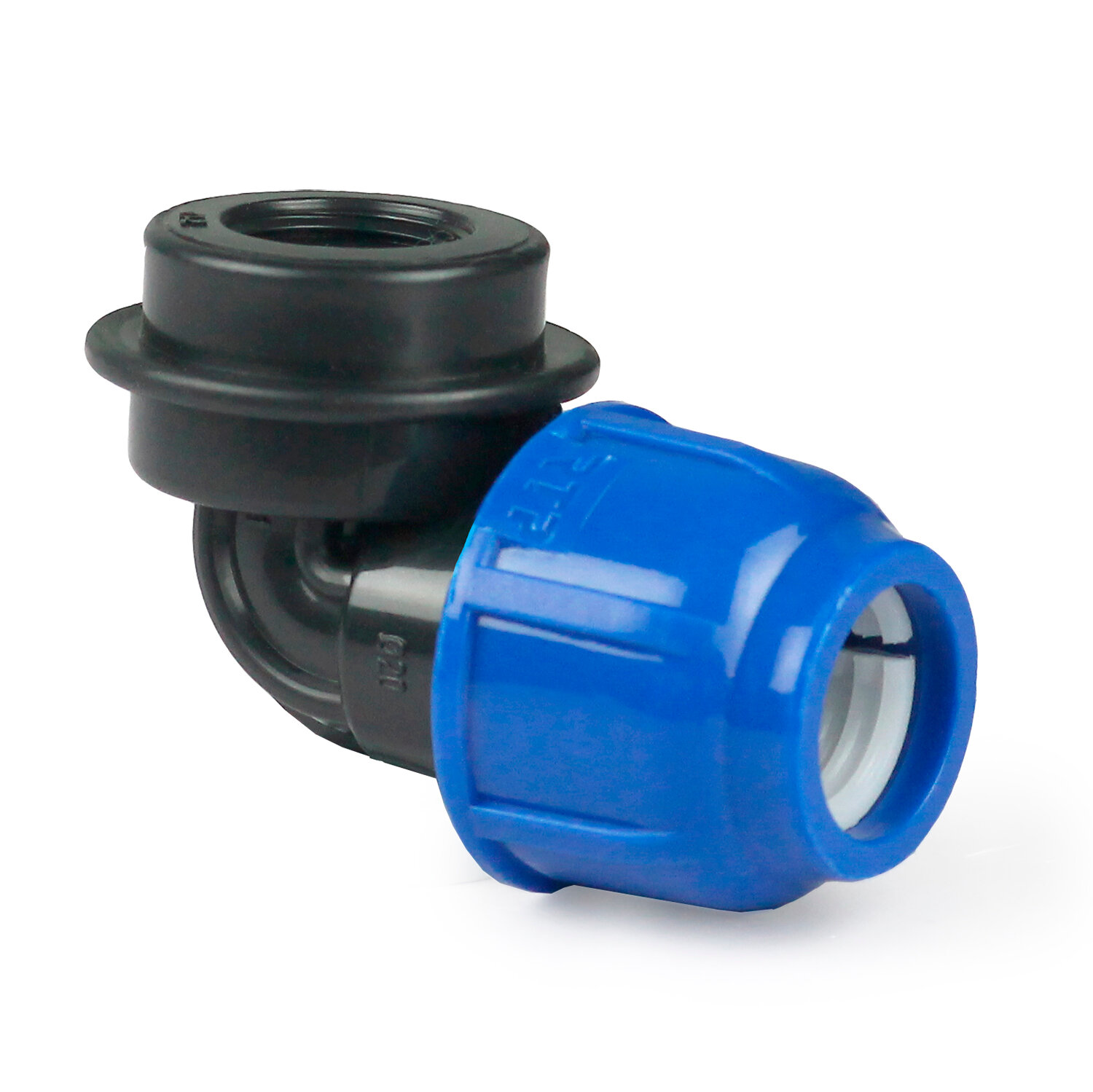 Отвод компрессионный 32х1", с внутренней резьбой, для полиэтиленовых труб