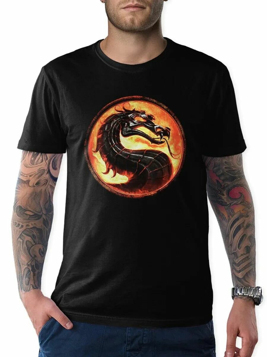 Футболка DreamShirts Studio Смертельная Битва / Mortal Combat / Мужская
