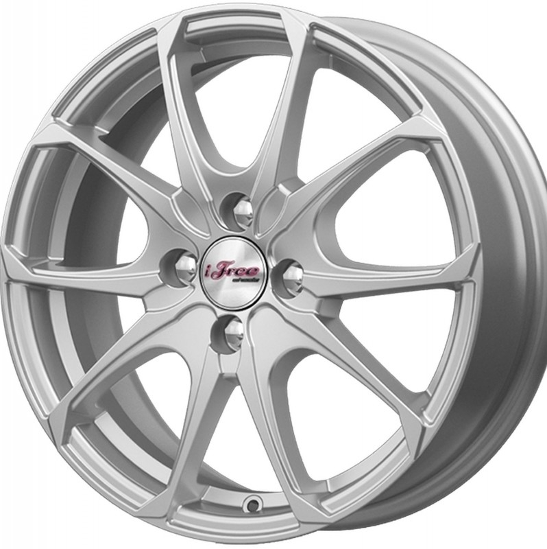 Диск колесный iFree Такеши 6,0x16 4x100 Dia54.1 ET45 цвет Нео-классик (серебристый цвет)