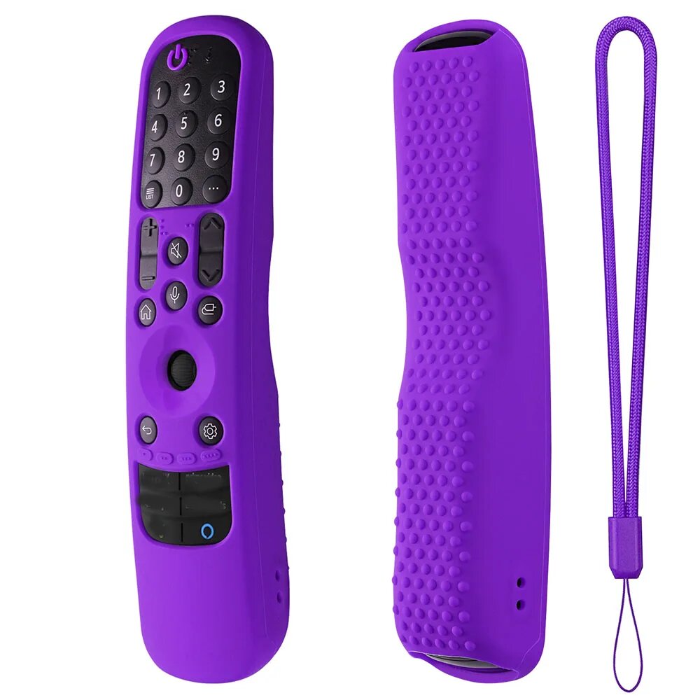 Защитные чехлы для LG Smart TV Magic пульта фиолетовый