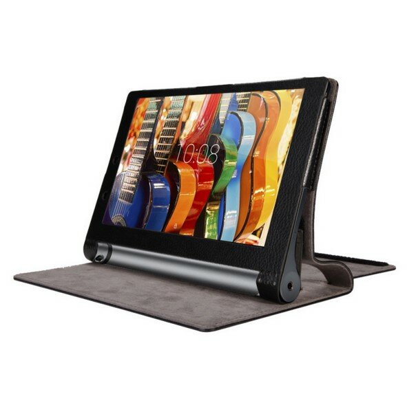 Фирменный чехол закрытого типа MyPads с отделением под аккумулятор для Lenovo Yoga Tablet 10 3 16Gb 4G (YT3-X50M/X50L/ZA0K0006RU) 10.1" черный