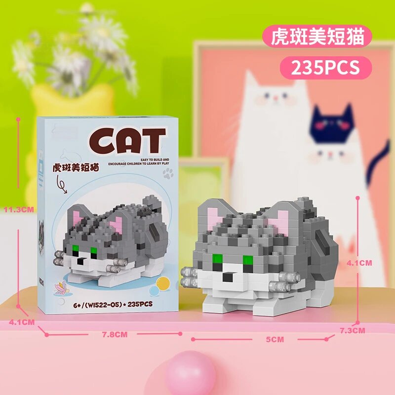 Конструктор Cat Micro Diamond, Цвет: 1522-05-no box