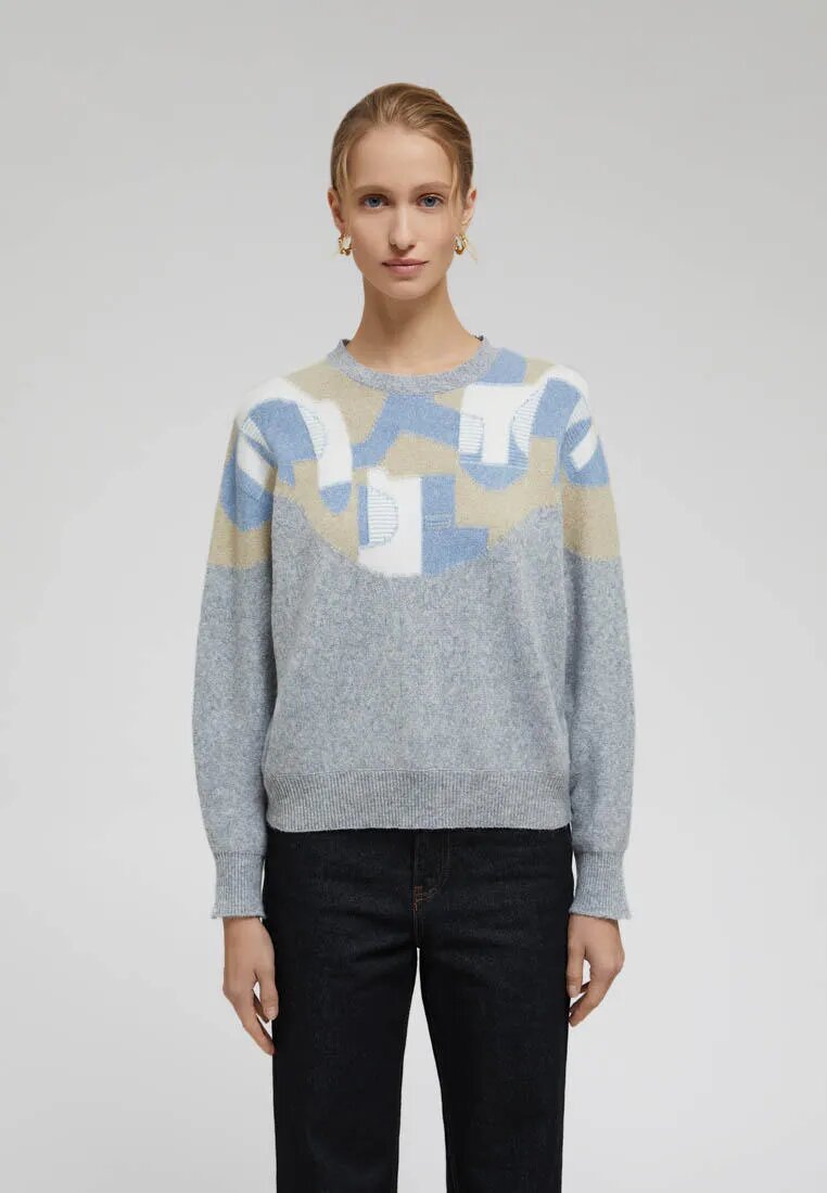 Джемпер с шерстью