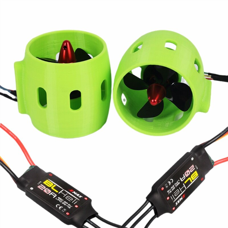 Комплект подводного двигателя 12-24 В для радиоуправляемой лодки 40 А, электронные регуляторы скорости, подводный мотор