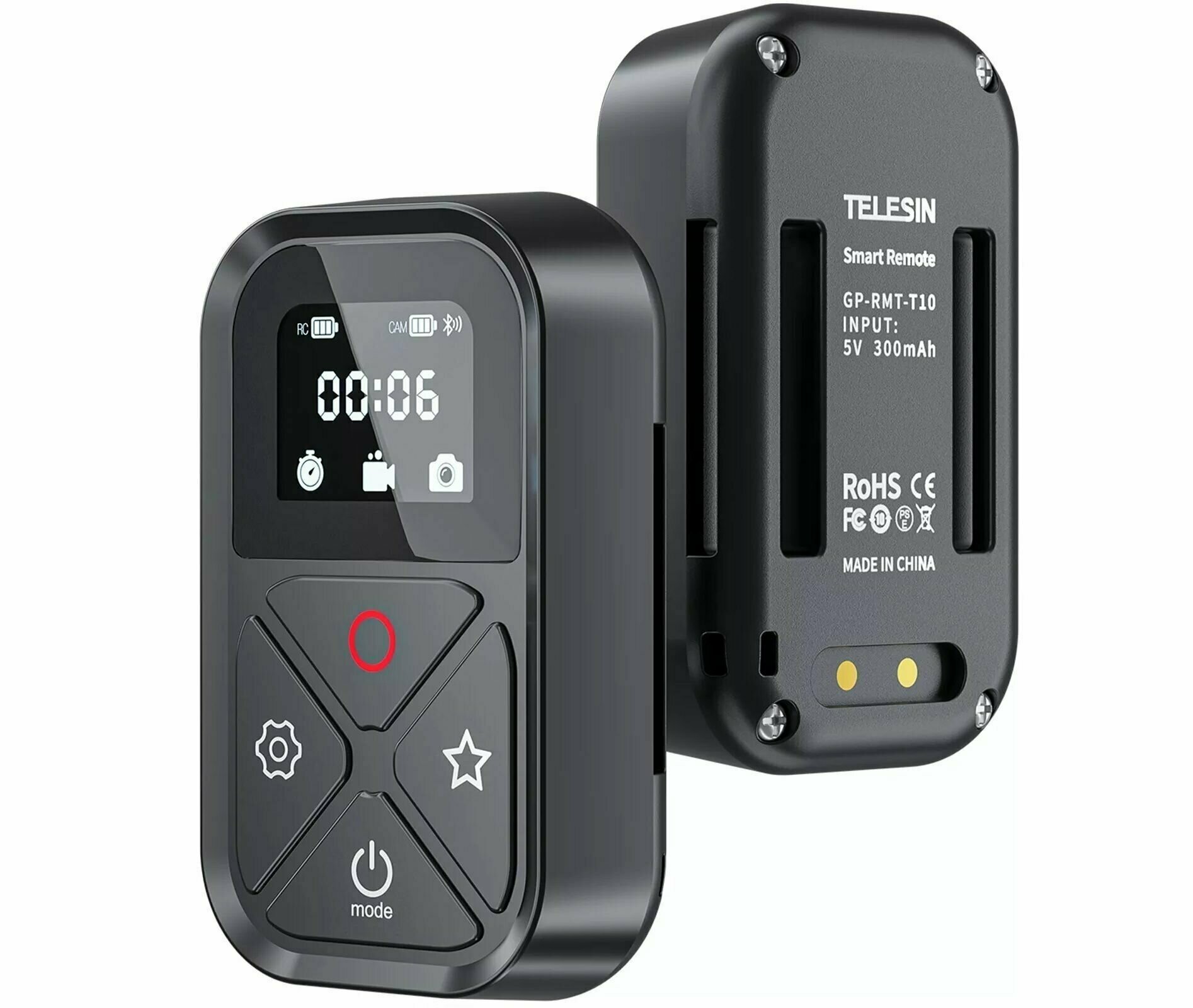 Пульт управления Тelesin G-C, для GoPro Hero 10 9 8 Max, дальность до 80 м