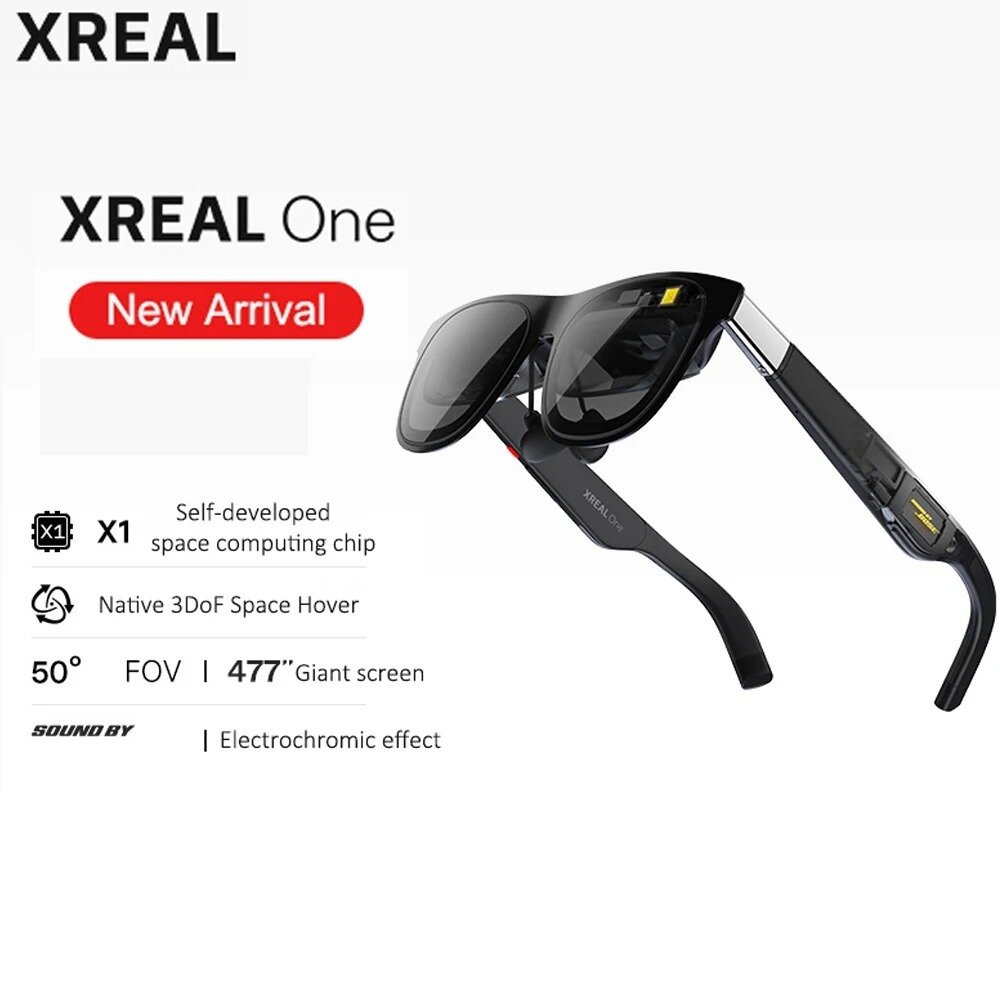 XREAL One AR Smart Glasses Экранные 3D-очки Real Glasses Для IPhone Mac Switch PS5 Game Private Cinema