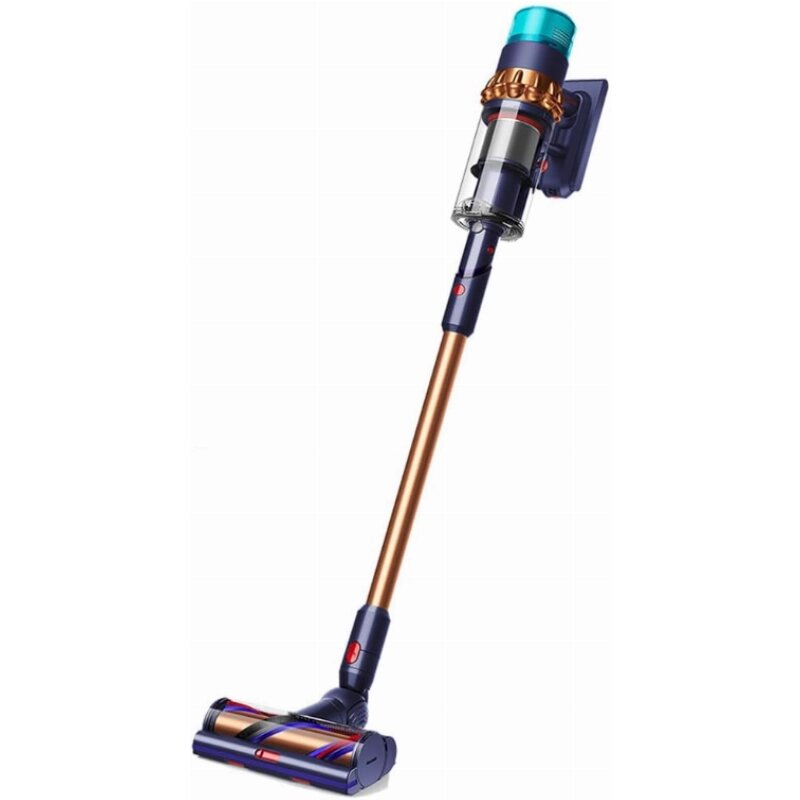 Пылесос Dyson Gen5 Detect Absolute (SV23), синий/желтый
