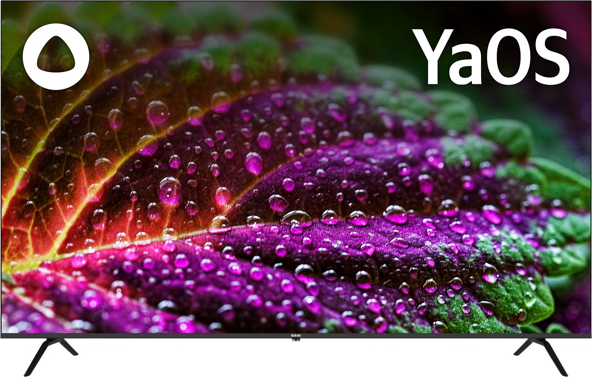 Телевизор LED BBK 65" 65LEX-8238/UTS2C (B) Яндекс. ТВ Frameless черный 4K Ultra HD 60Hz DVB-T DVB-T2 DVB-C DVB-S DVB-S2