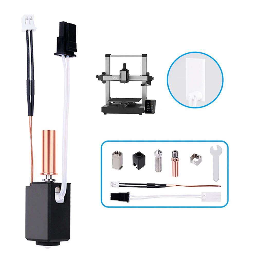 Модернизированный хотэнд для картриджа Kobra 2 с термисторным нагревателем, печатающая головка 0,4 мм, хотэнд для 3D-принтера Kobra2 Plus/Neo/Pro/Max